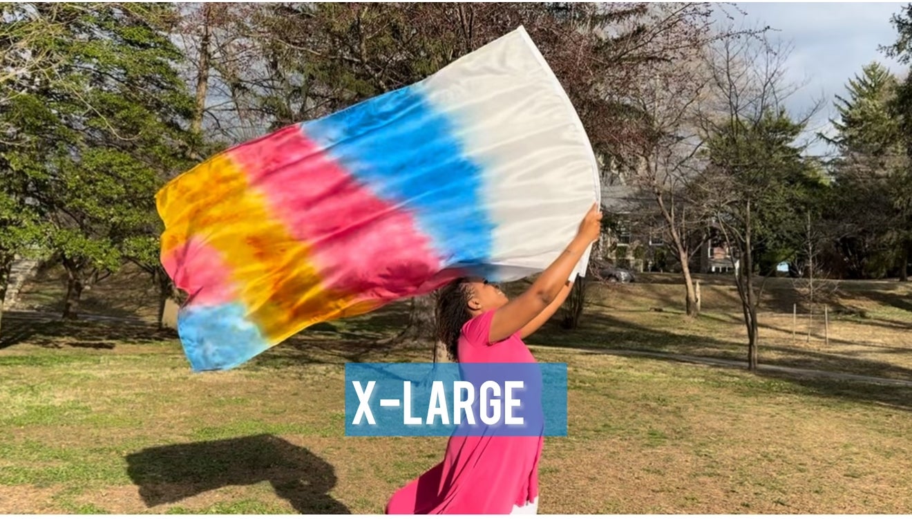Breath of Heaven – Prophetic Worship Flags | Worship With Flags