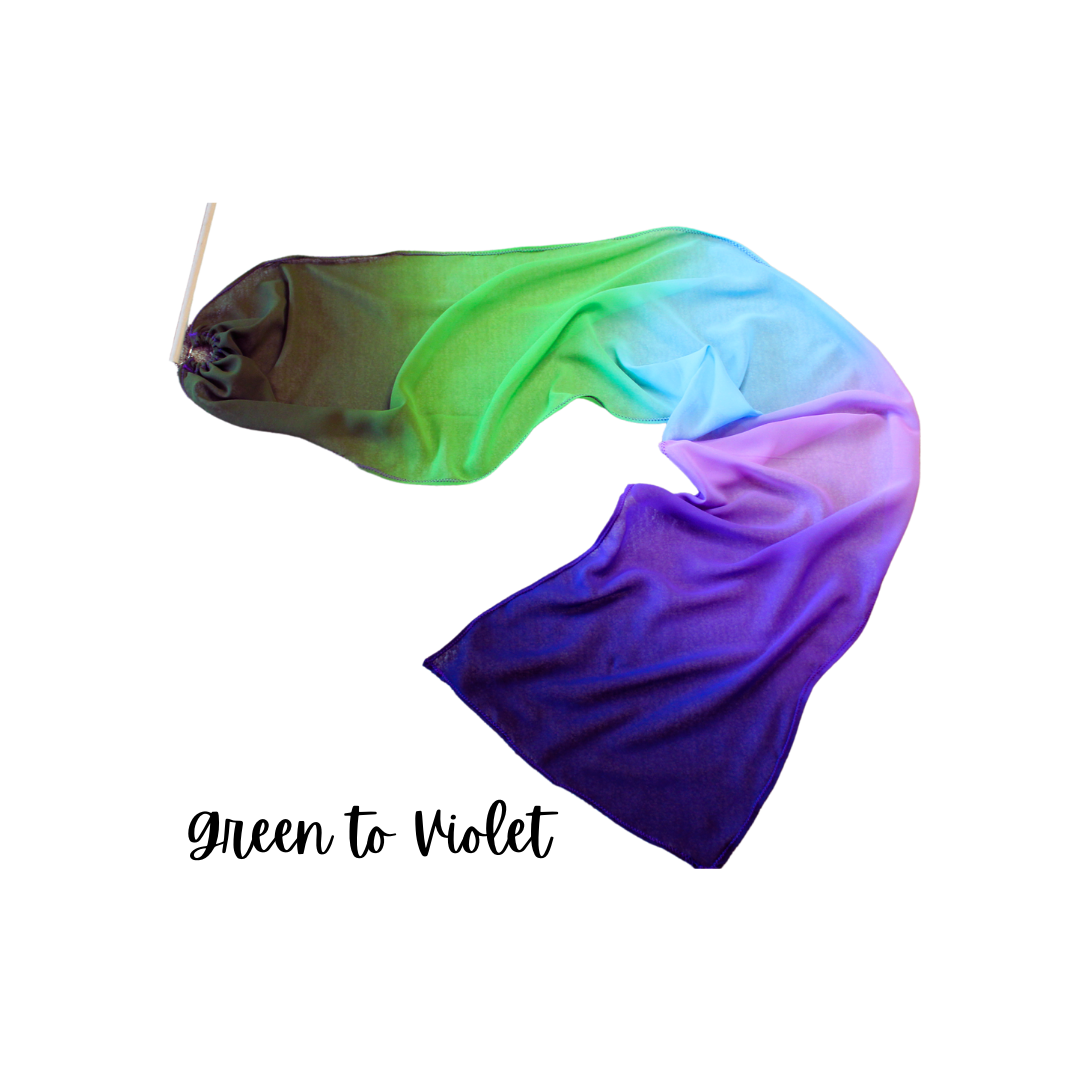 5ft Ombre Chiffon Worship Streamer | Worship With Flags