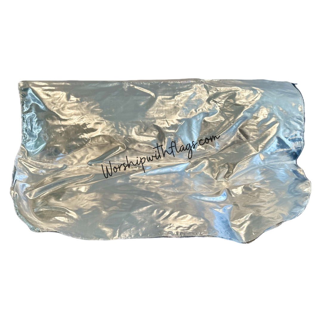 Adult Medium Metallic Ultra Lamé Angel Wing Flags | Worship With Flags