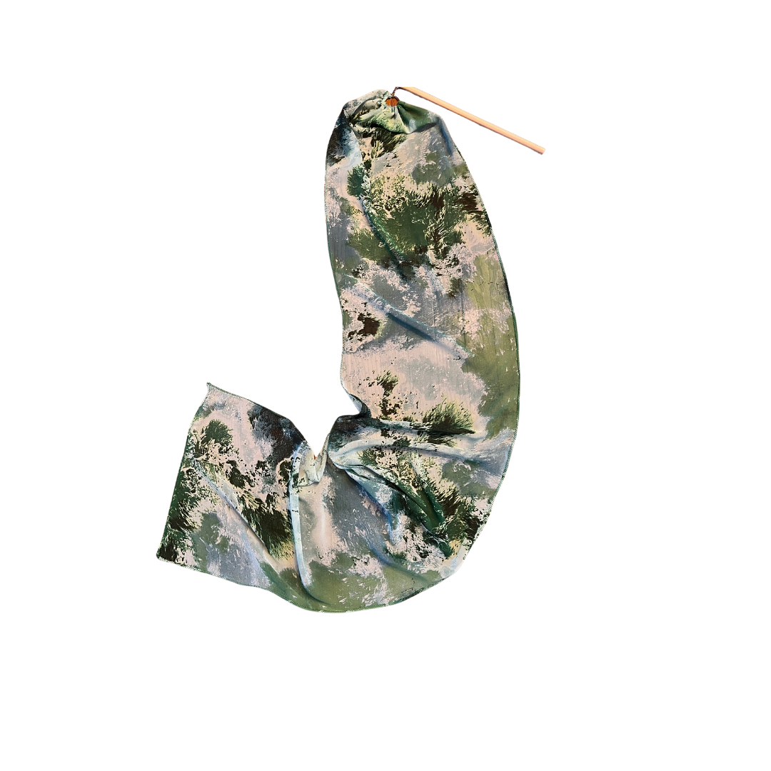 5ft Tie-Dye Chiffon Worship Streamer | Worship With Flags