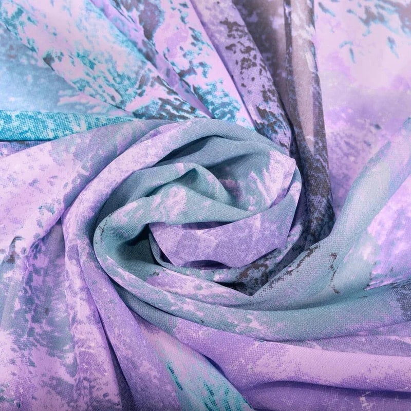 5ft Tie-Dye Chiffon Worship Streamer | Worship With Flags