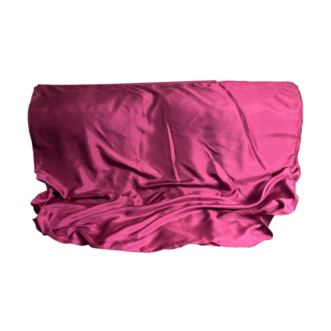Maroon 8mm Color Silk Angel Wing Flags | Worship With Flags