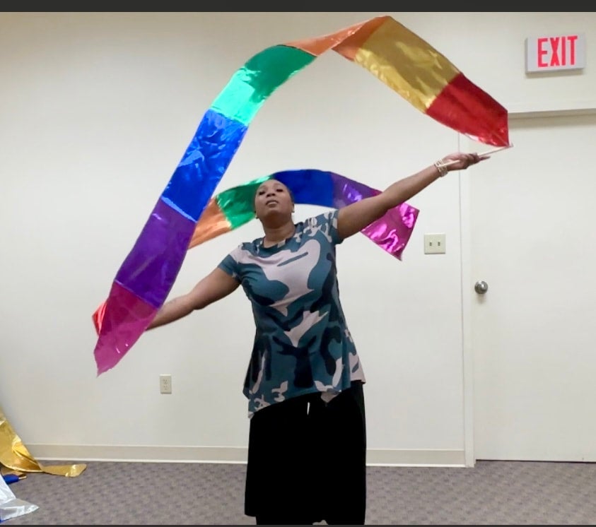 7ft Promises Worship Streamer | Worship With Flags