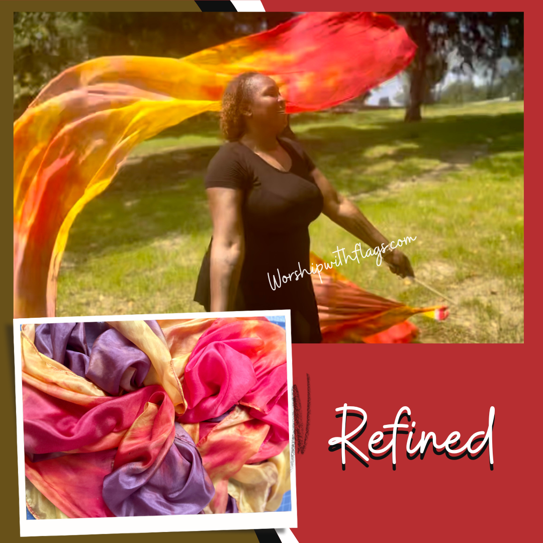 Refined - 9ft Single Layer Worship Streamer | Worship With Flags