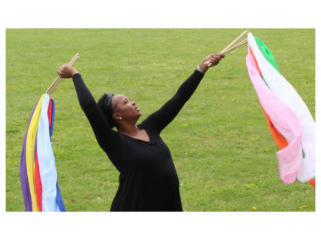 3ft & 5ft - Child/Adult Chiffon Streamers | Worship With Flags