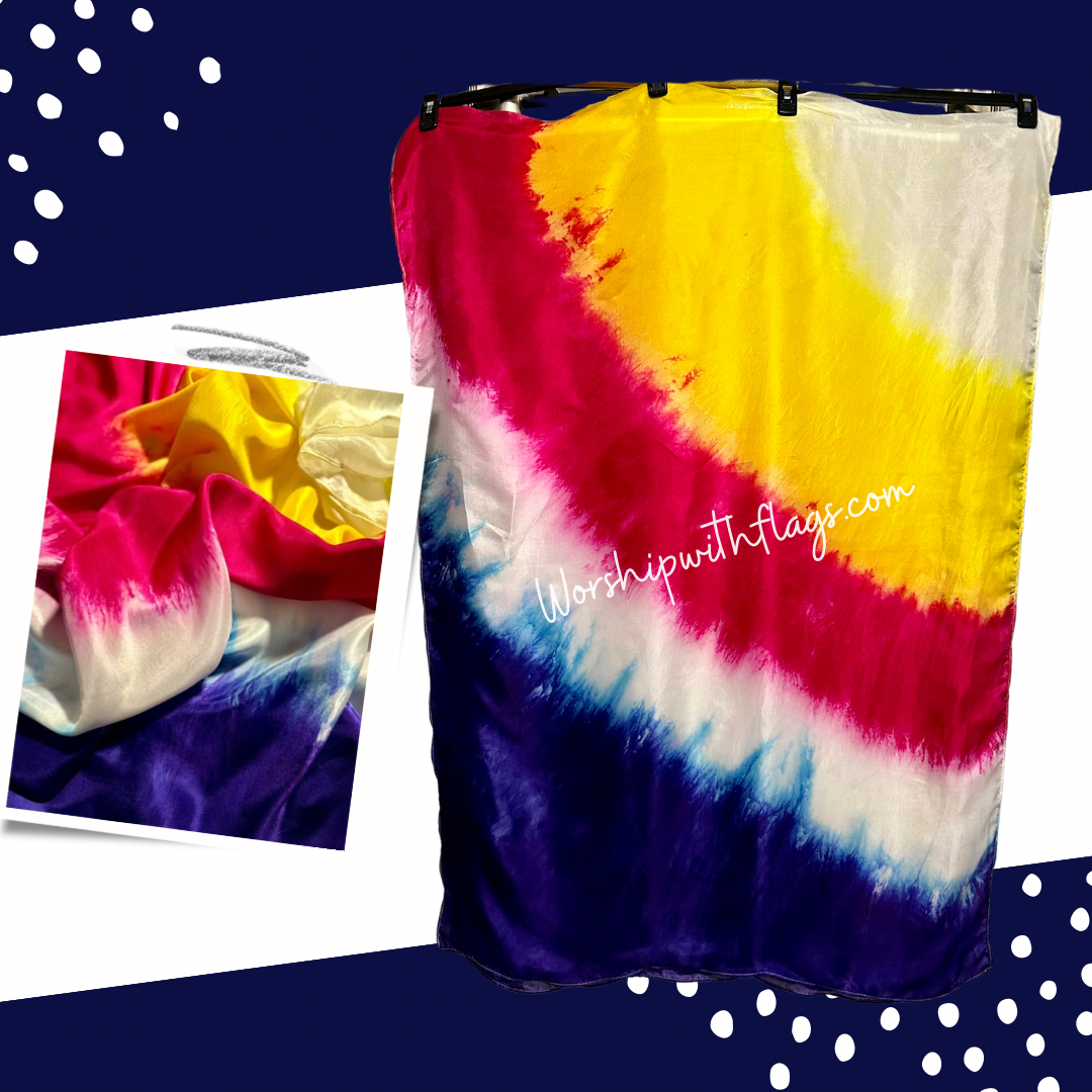 Anointing Power - Large Worship Flags | Worship With Flags