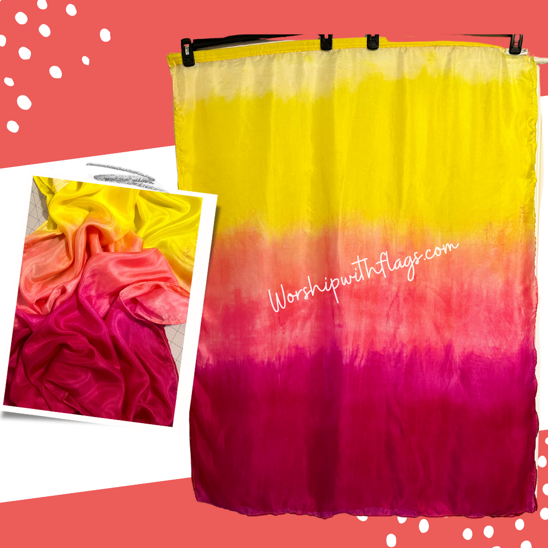 Joyful Praise - Medium Worship Flags | Worship With Flags